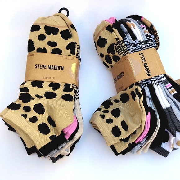 Steve Madden | Accessories | Pairs Steve Madden Cushioned Socks | Poshmark